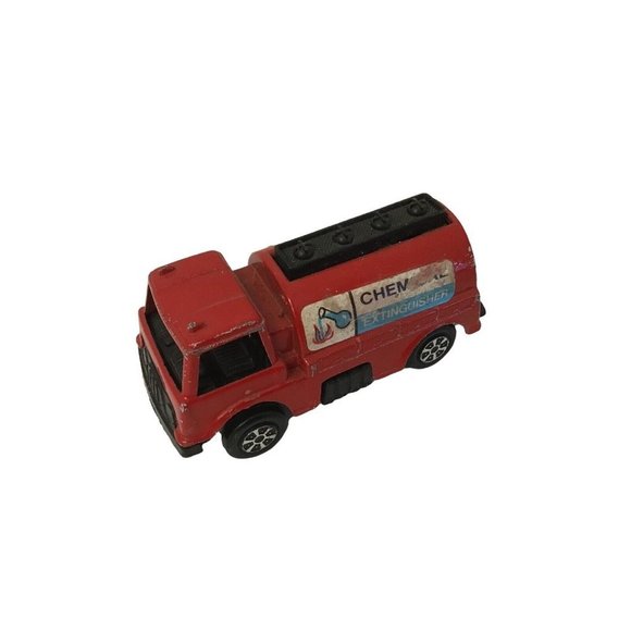 TootsieToy | Toys | Tootsietoy Red Toy Chemical Extinguisher Truck Usa ...